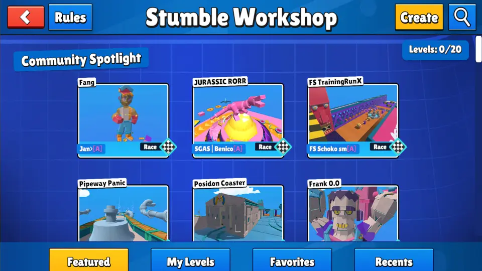 Stumble Guys Workshop Maps: Create & Play Custom Levels